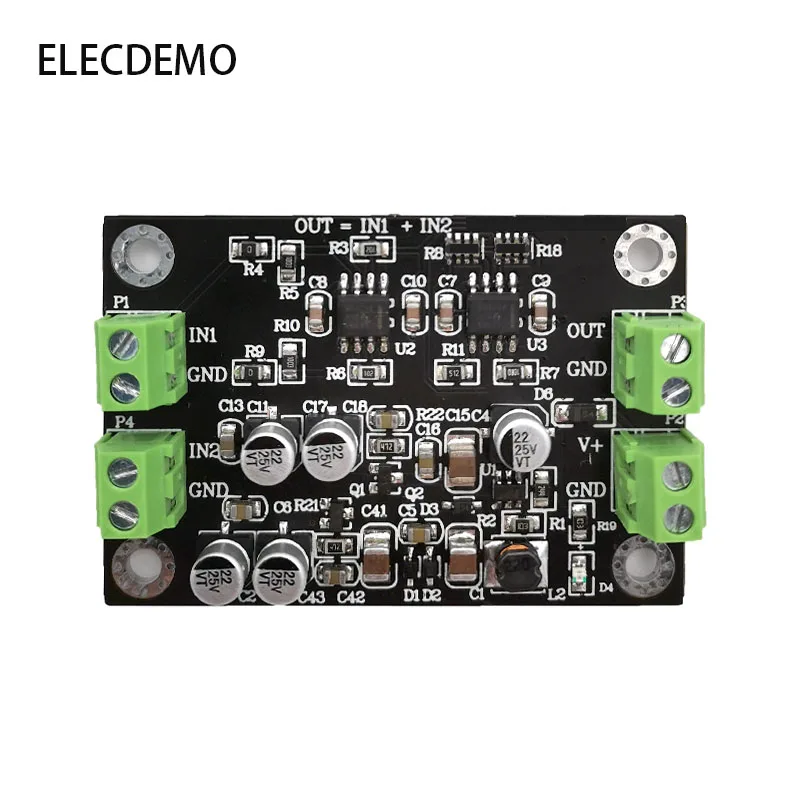 Two-way-adder-analog-addition-operation-In-phase-addition-module-1-1 ...