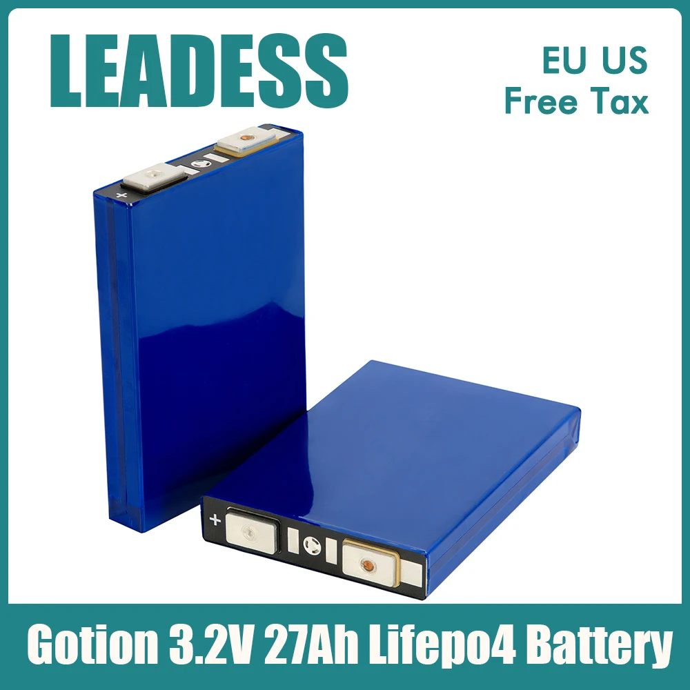 LiFePO4-Gotion-3-2V-27Ah-battery-cell-Lithium-iron-phosphate-Prismatic ...