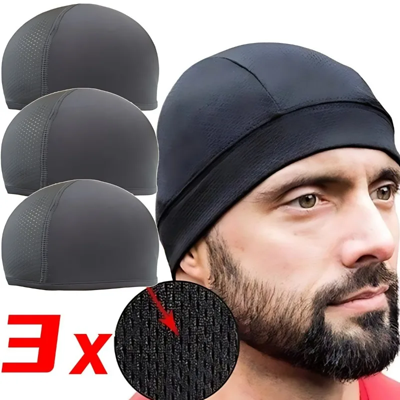 Cycling-Helmet-Hat-Inner-Cap-Breathable-Quick-drying-Motorcycle ...