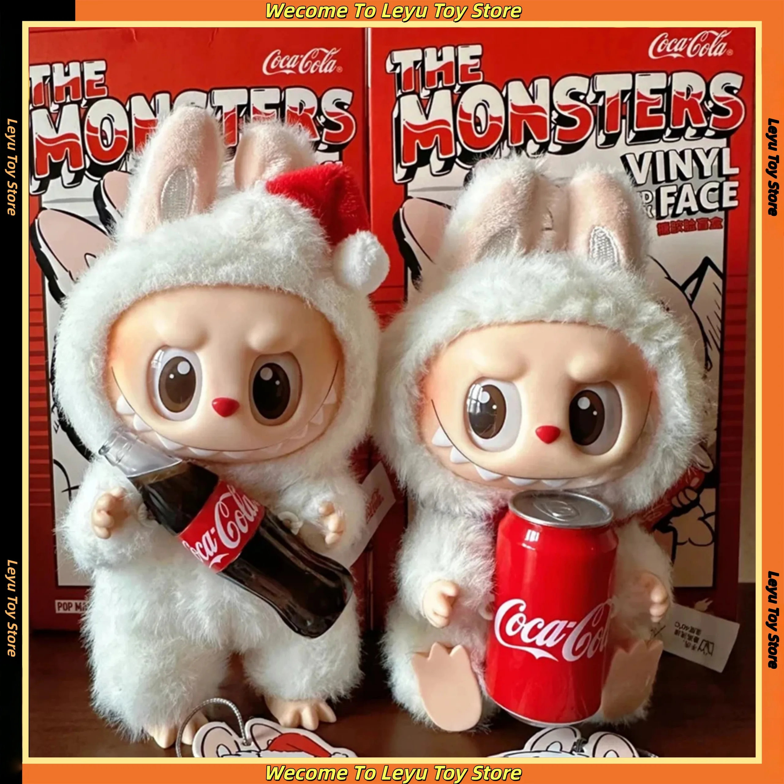 Genuine POPMART Labubu 3.0 THE MONSTERS Cola Vinyl Series Blind Box ...