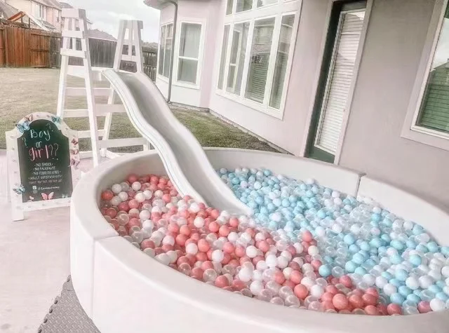 High-quality-outdoor-ball-pit-white-Inflatable-kids-indoor-equipment ...