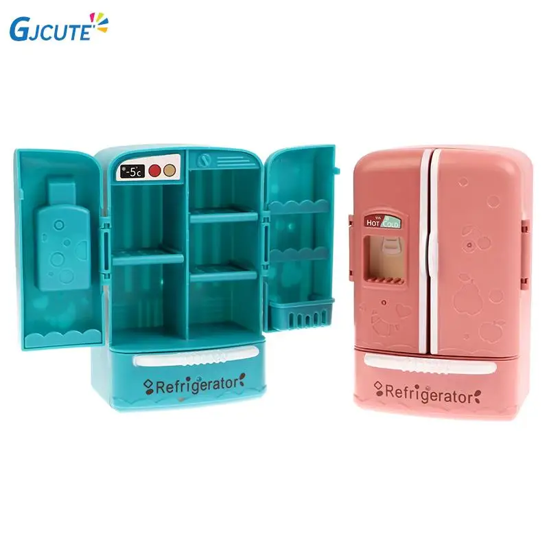 1pc-Miniature-Double-Door-Refrigerator-Freezer-Home-Appliances-Model ...