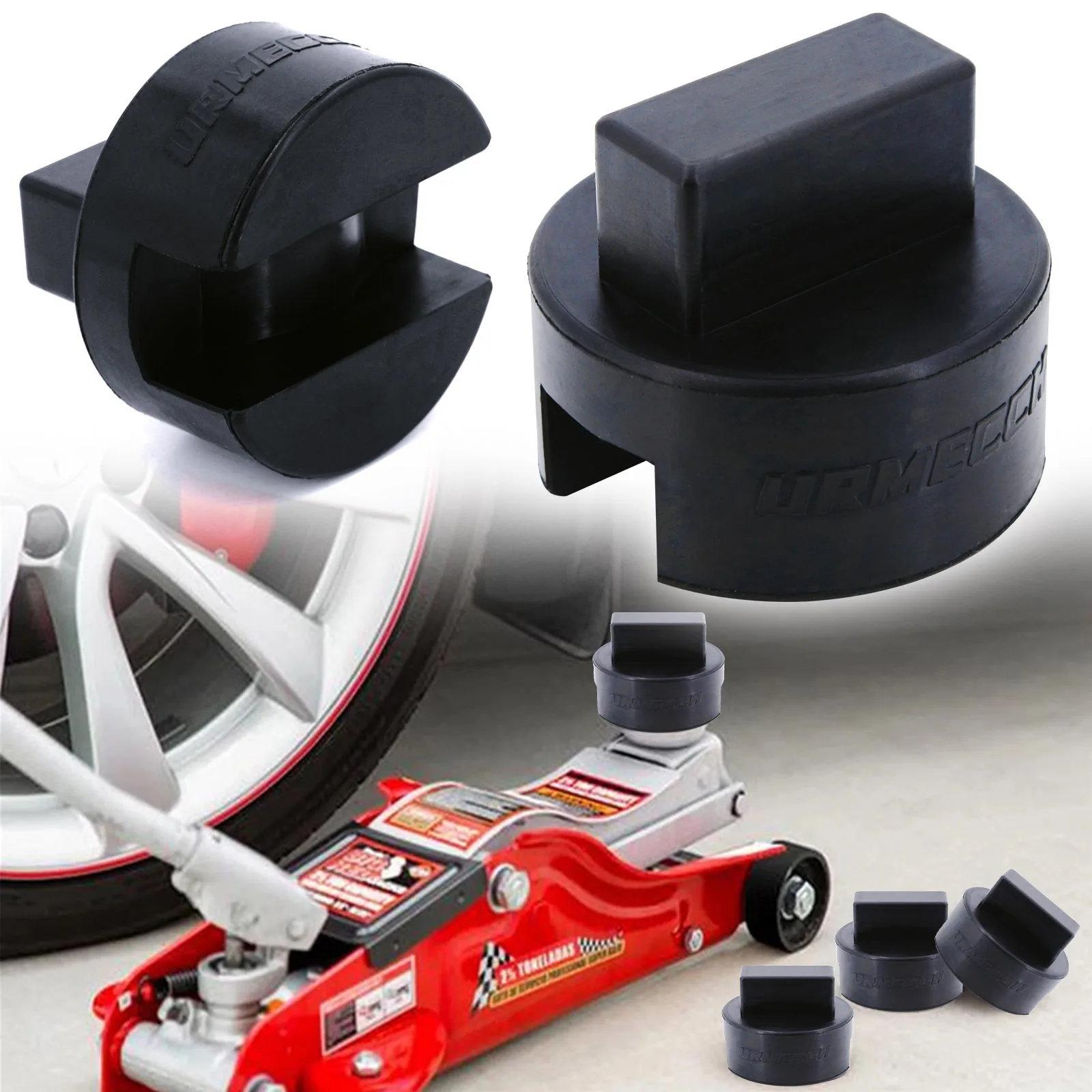 Car-Rubber-Floor-Jack-Pad-Axle-Jack-Stand-Adapter-Frame-Protector-for ...