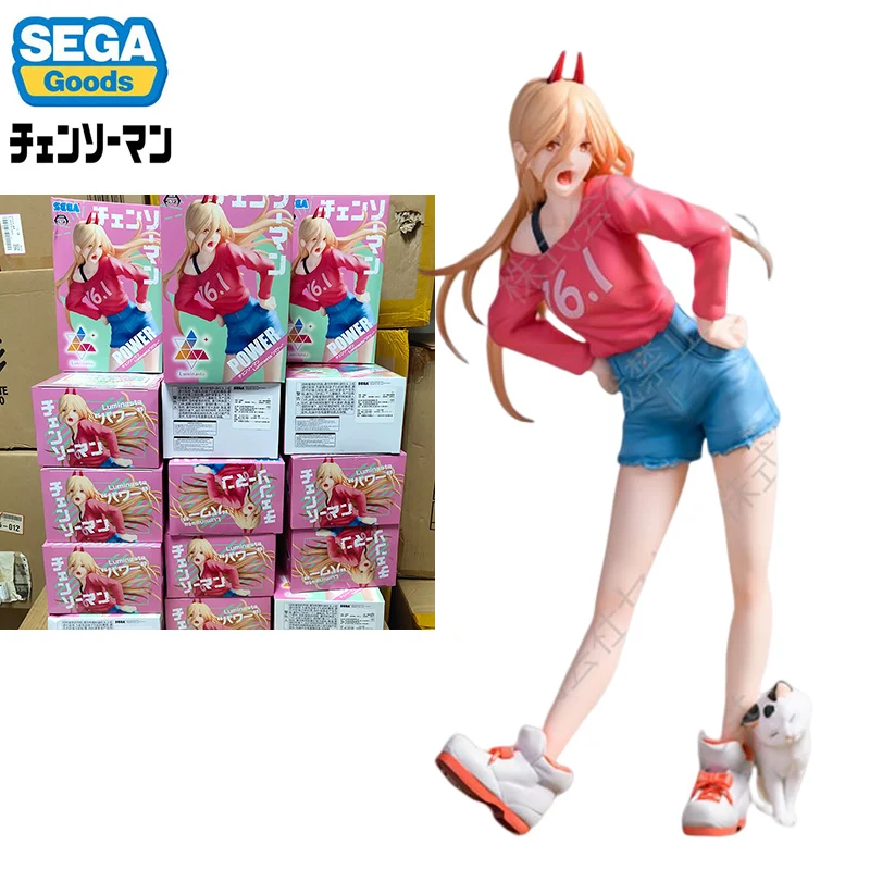 Original-SEGA-Original-Luminasta-CHAINSAW-MAN-Power-Casual-Wear-PVC ...