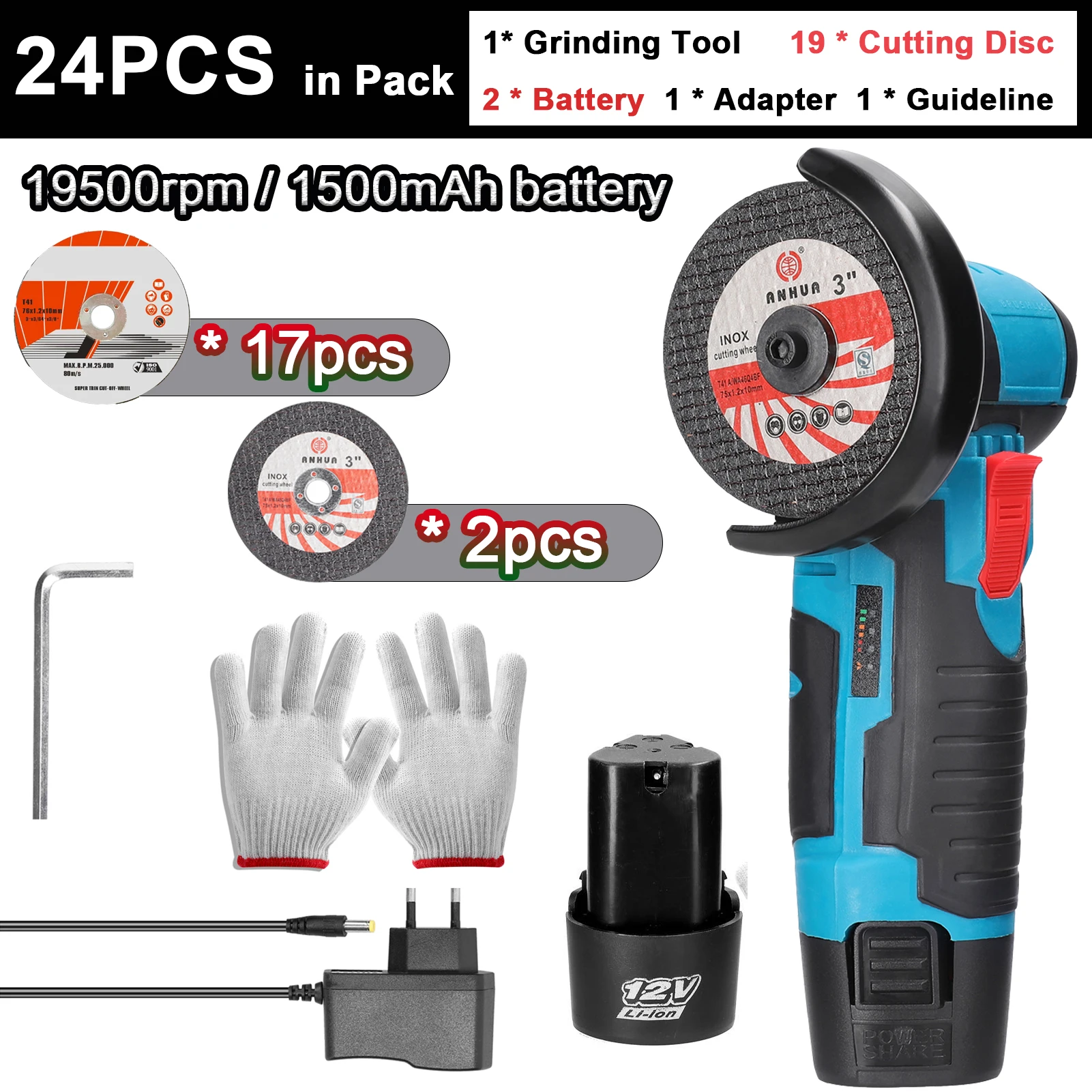 19500rpm-Electric-Grinding-Tool-Multifunctional-Mini-Grinder-Handheld ...
