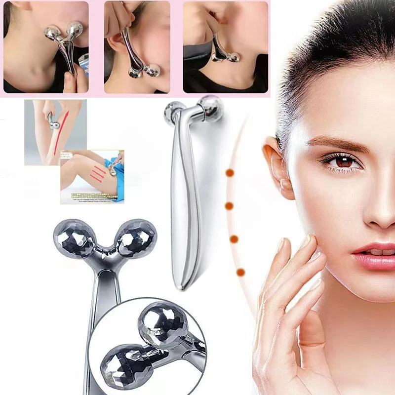3d Face Roller Massager 360° Lifting Facial Massagers Thin Face Full