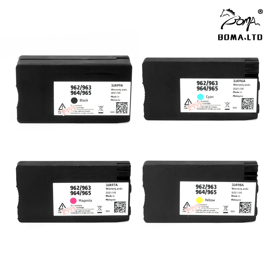962 963 964 965 Full Ink Cartridge For HP Officejet Pro 9010 9012 9013 ...
