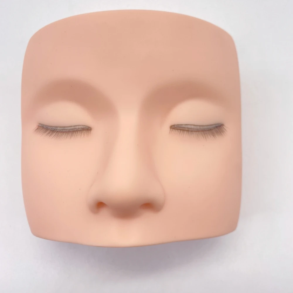 False-Eyelash-Mannequin-Head-Flat-Doll-Head-For-Lash-Practice-Eyelash ...