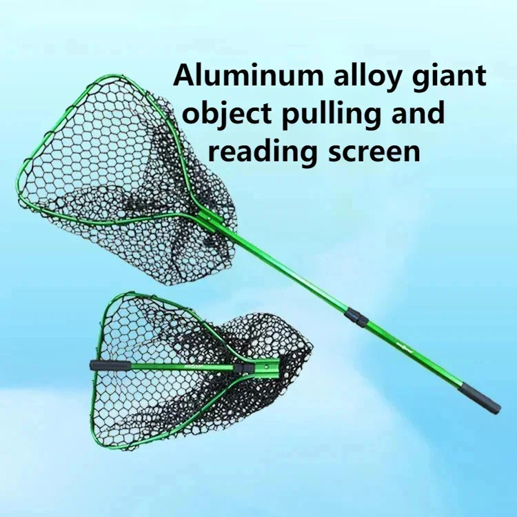 Aluminum-Alloy-Large-Object-Fishing-Net-Retractable-Fishing-Net-Small ...