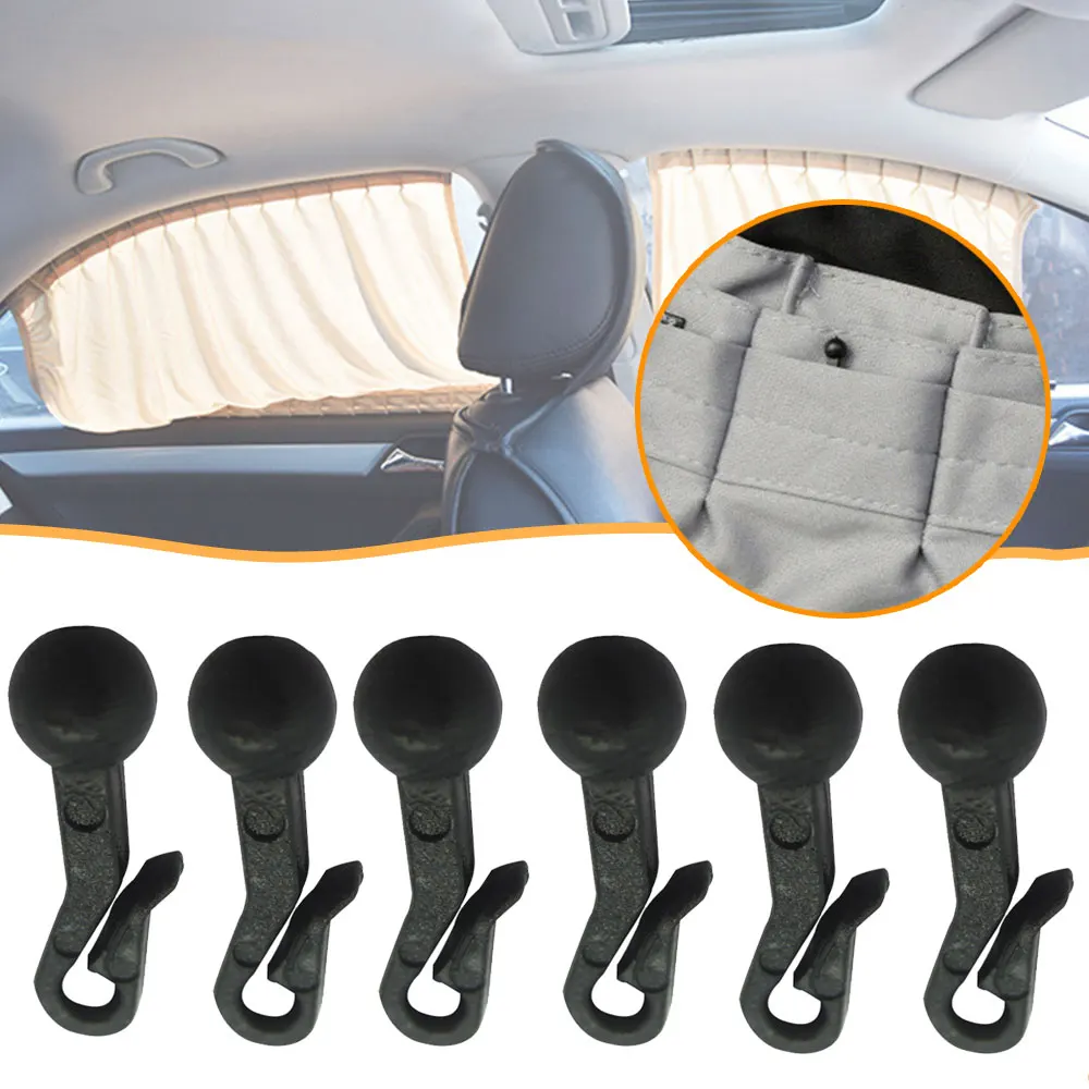100Pieces-Install-Hooks-Clip-for-Auto-Car-Window-Sunshade-Curtains ...