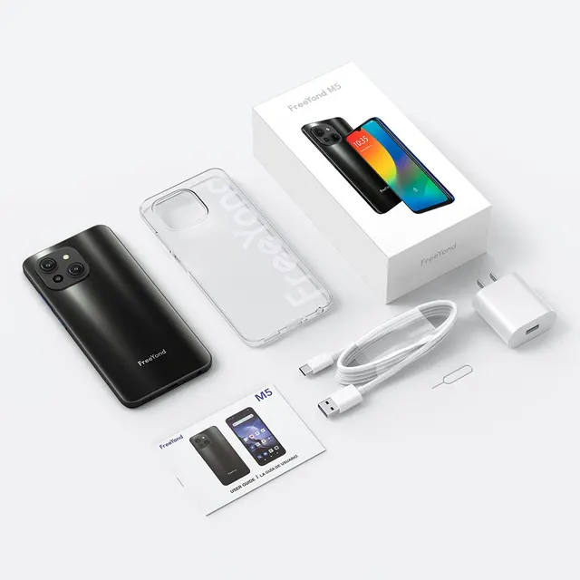 FreeYond M5 8GB 128GB Cellphones 50MP AI Triple Camera 6.52″ 90Hz IPS ...