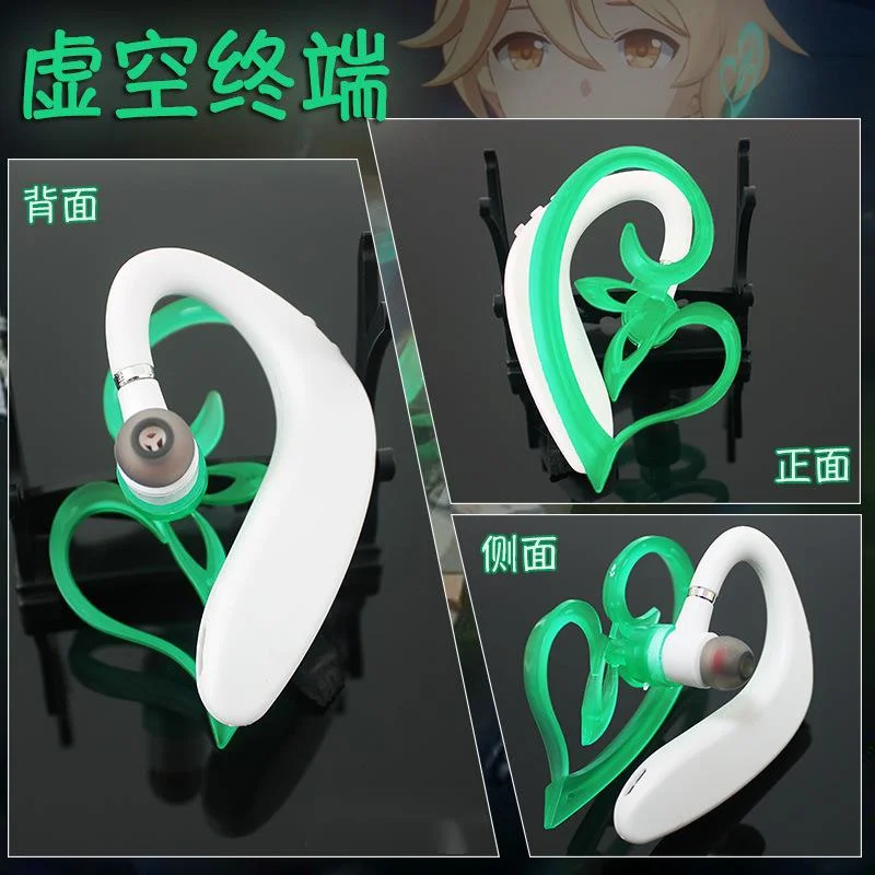 Genshin-Impacto-Bluetooth-Fone-De-Ouvido-Earwear-Sumeru-Cosplay-Resina ...