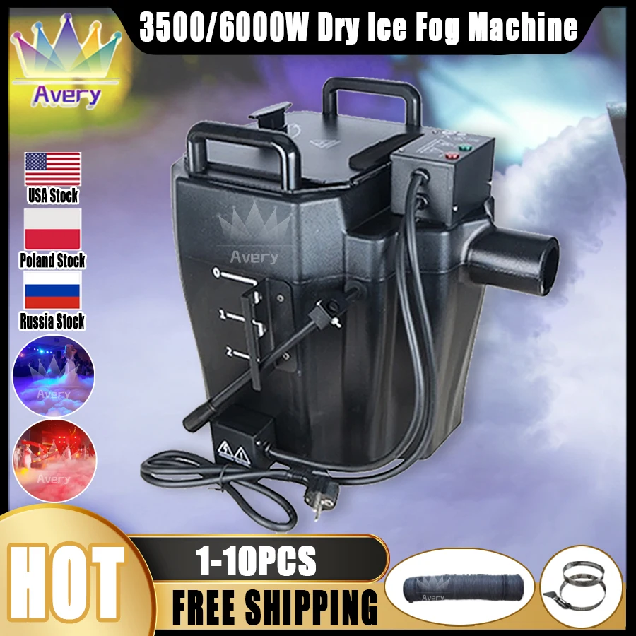 0-Tax-1-6Pcs-3500W-6000W-Dry-Ice-Fog-Machine-Stage-Special-Effects-Low ...