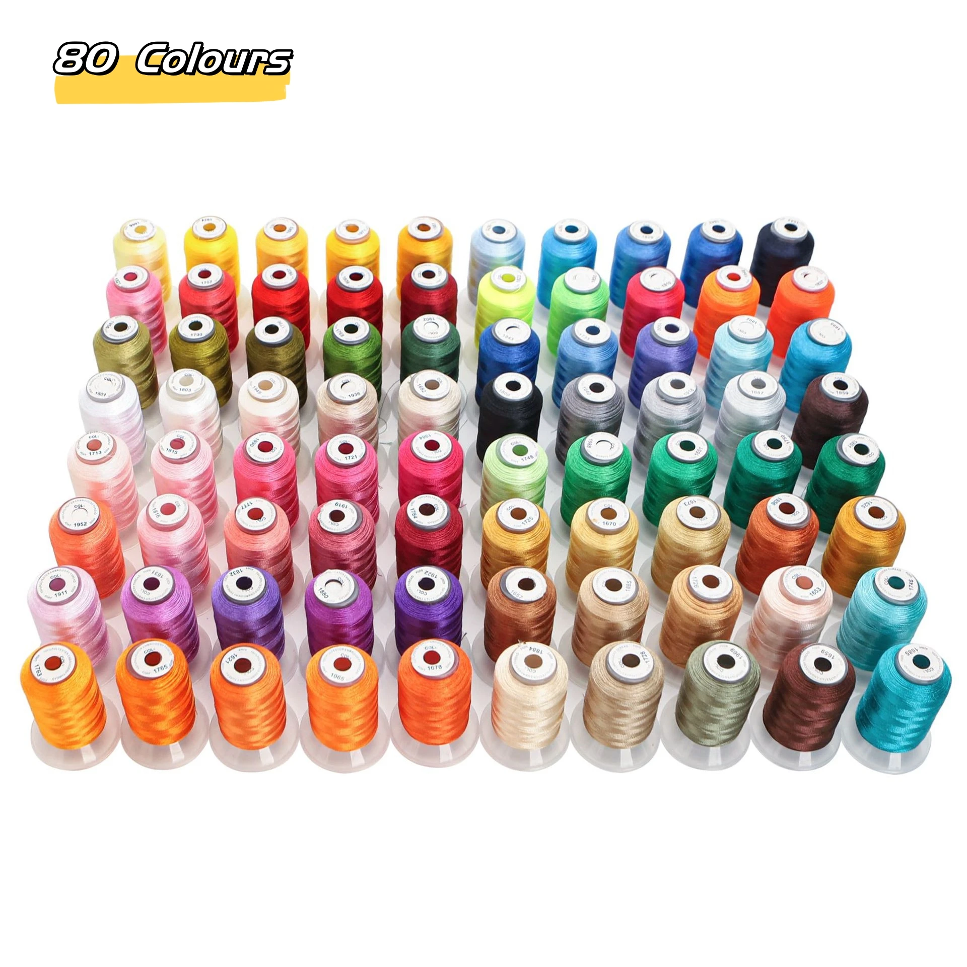 80-Brother-Colors-Set-Premium-Polyester-Embroidery-Thread-500M-550Y ...