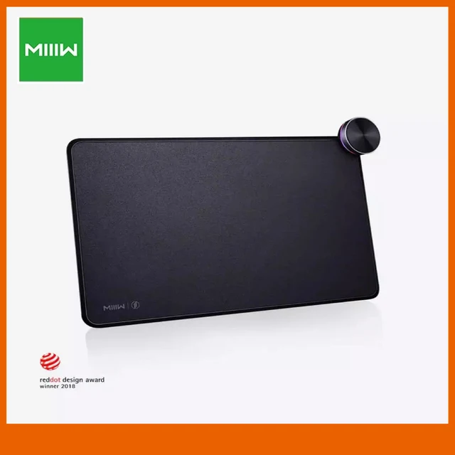 MIIIW Wireless Charging Smart Mouse Pad Office Computer Desk Mat ...