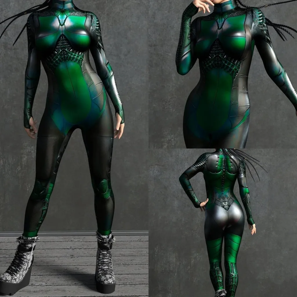 Unisex-Cyber-Punk-3D-Digital-Printing-Halloween-Party-Role-Play-Outfit ...