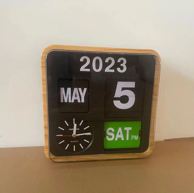 Flip Wall Clock