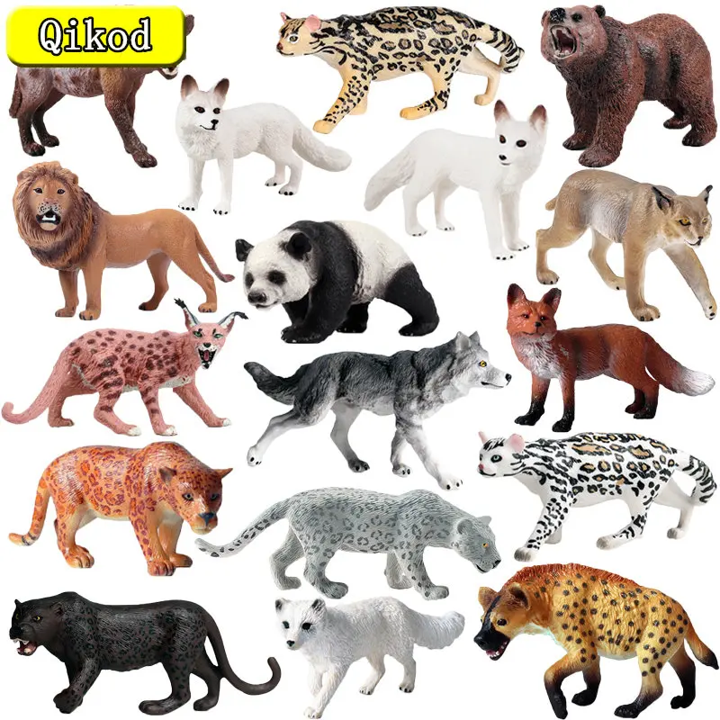 Simulation-Wildlife-Figurines-Animals-Action-Figures-Zoo-Panther ...