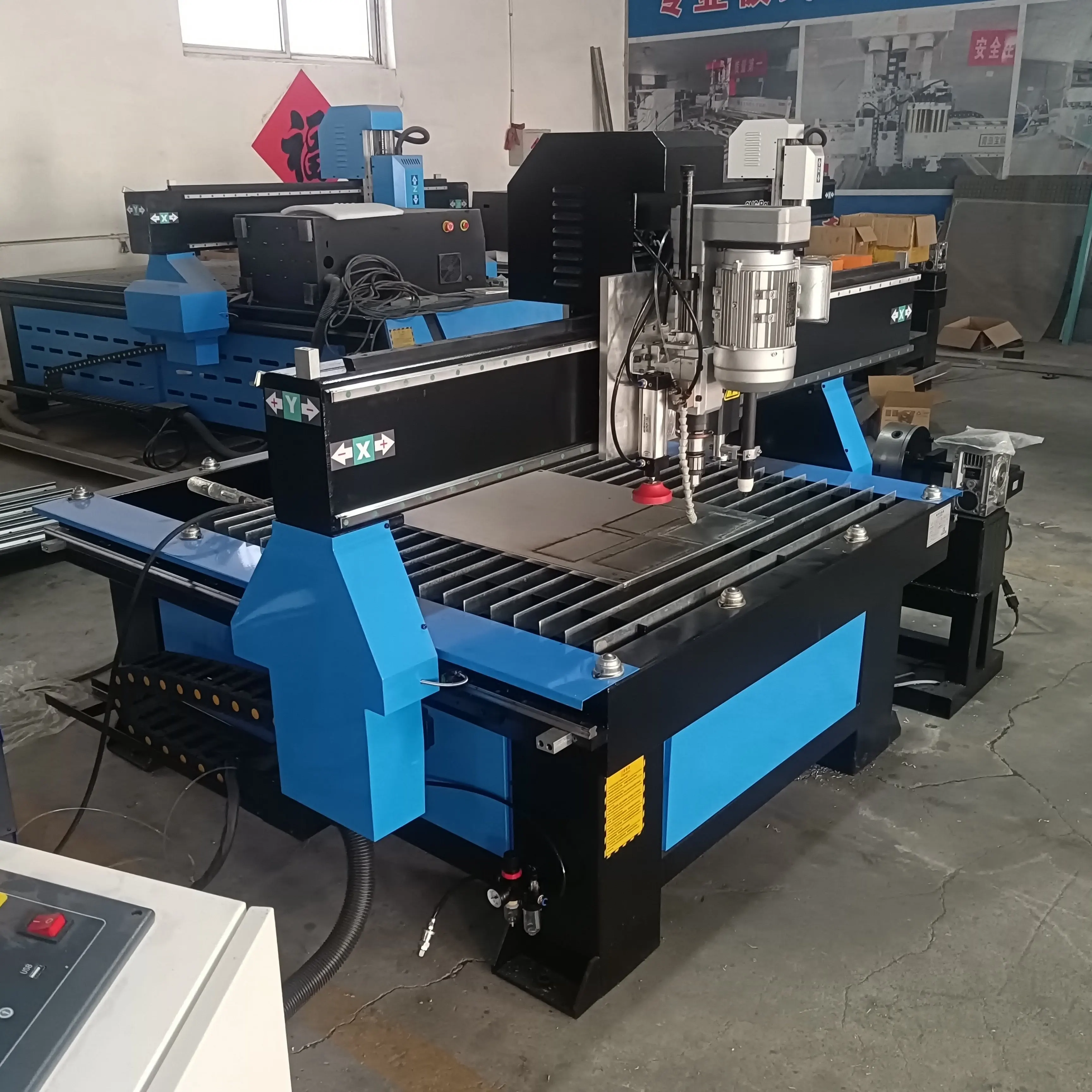 Metal-Cutting-Plasma-CNC-Plasma-Cutting-Machine-1212-1530-Sheet-Metal ...