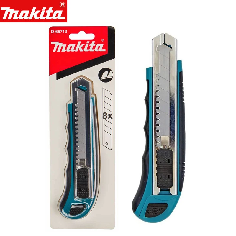 Makita ‎D-65713 Utility Knife Snap-Off Easy Loading Retractable Extra ...