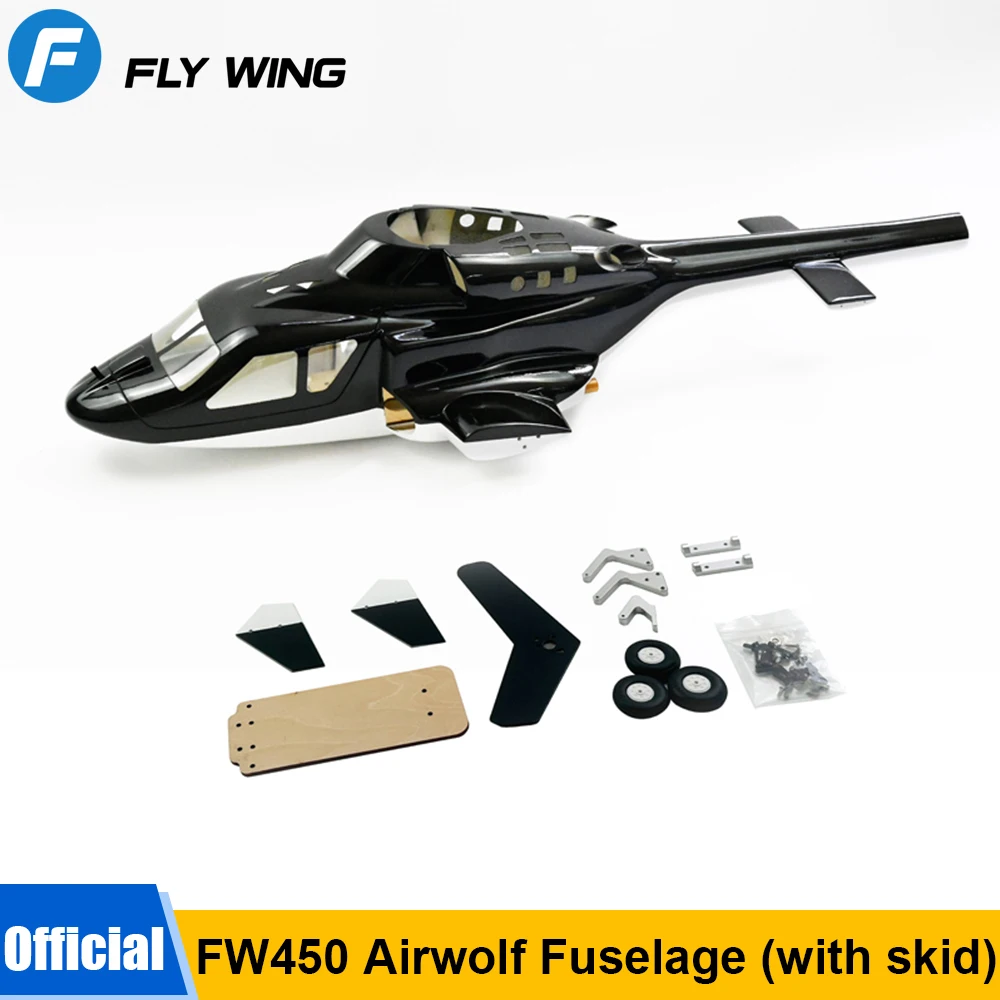 Flywing-Airwolf-toldo-de-fuselaje-de-helic-ptero-a-escala-cubierta-con ...