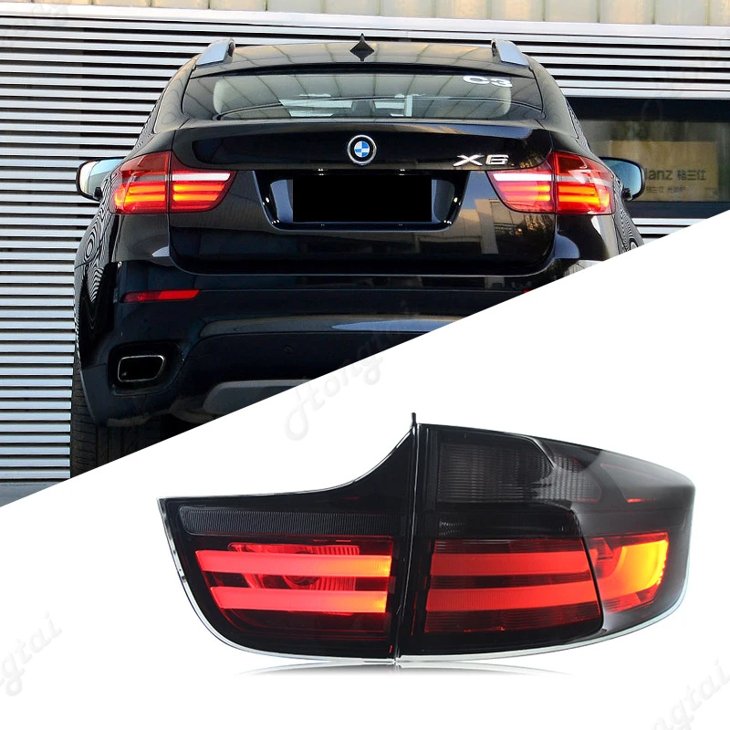 For 2008-2009 2010-2014 BMW X6 E71 taillight assembly modified LED ...