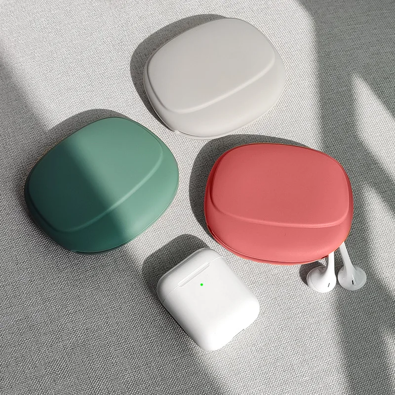 1 Piece Headphone Storage Box Silicone Earphone Data Cable U Disk ...