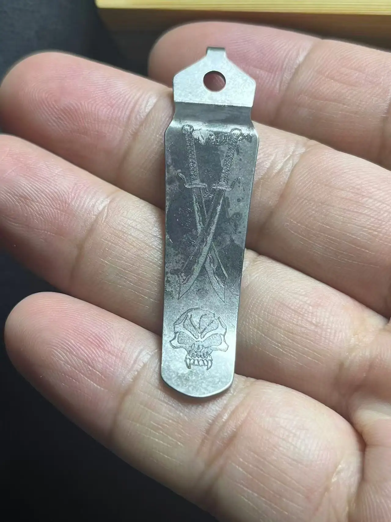 Hand Made Stainless Steel Pocket Clip for Strider Knives - AliExpress 1420