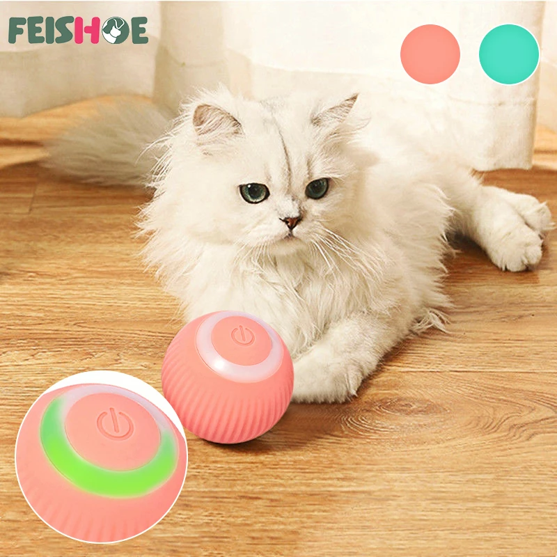 Cat Toys Automatic Rolling Ball | Cats Toy Automatic Magic Ball ...
