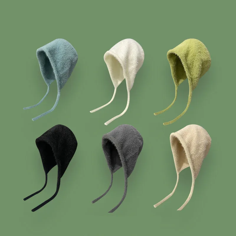 Y2K-Cute-Beanie-Autumn-Winter-Women-Warm-Japanese-Knit-Hat-Pile-Caps ...