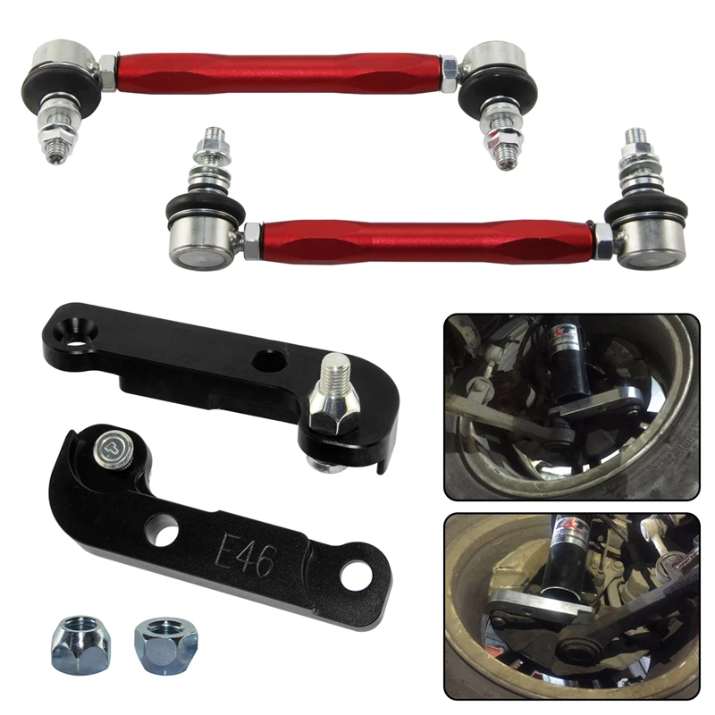 Tuning-Drift-turn-angles-25-30-Sway-Bar-Drop-Links-Kit-Fits-For-BMW-E46 ...