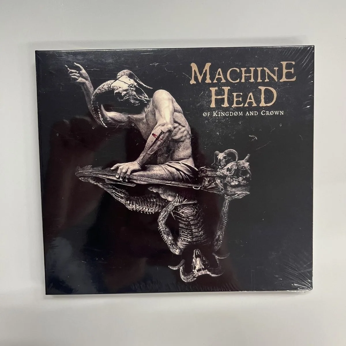 Retro-Heavy-metal-Machine-Head-Music-CD-Of-Kingdom-And-Crown-Album ...