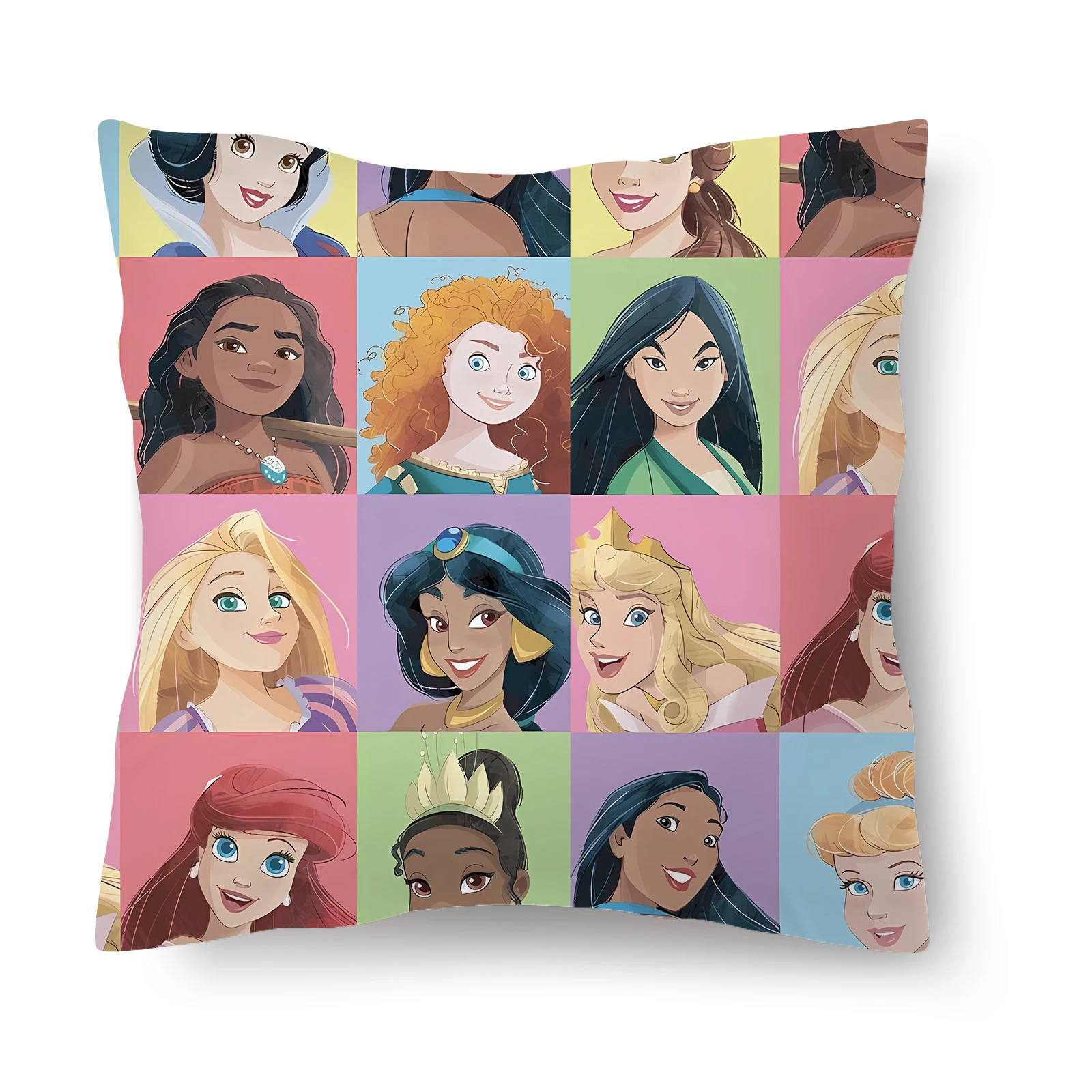 Disney-Princess-Pillowcase-Square-Decorative-Pillow-Case-Sofa-Cushion ...