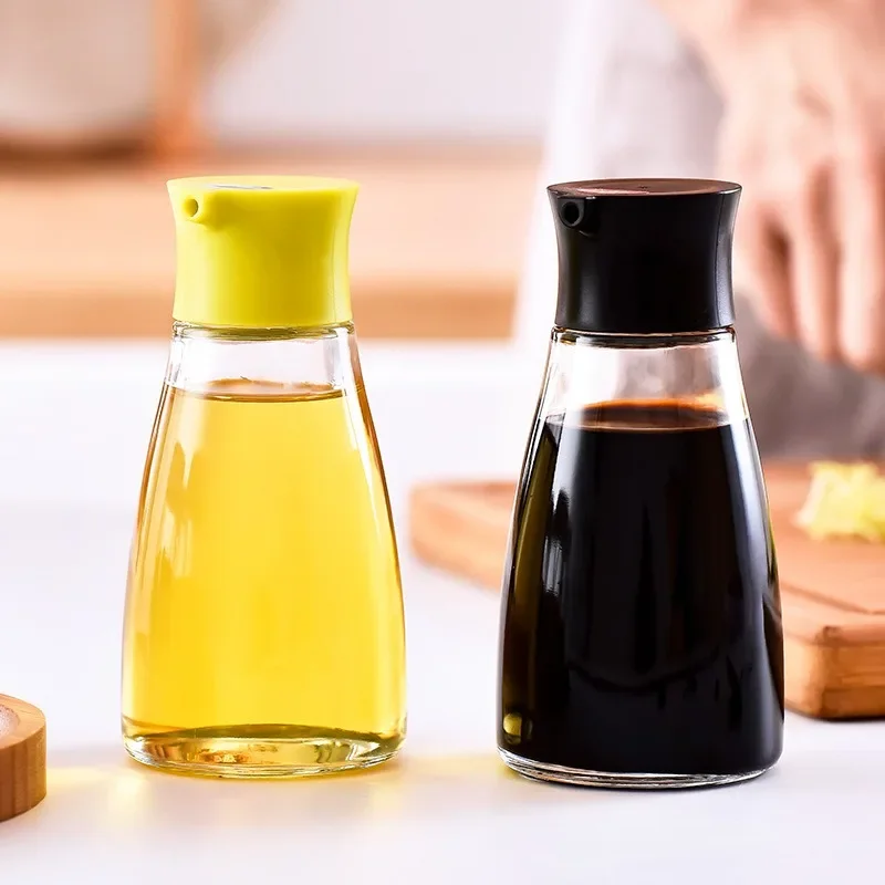 Glass-Oil-Pot-Kitchen-Small-Oil-Bottle-Sesame-Oil-Bottle-Leak-Proof-Oil ...