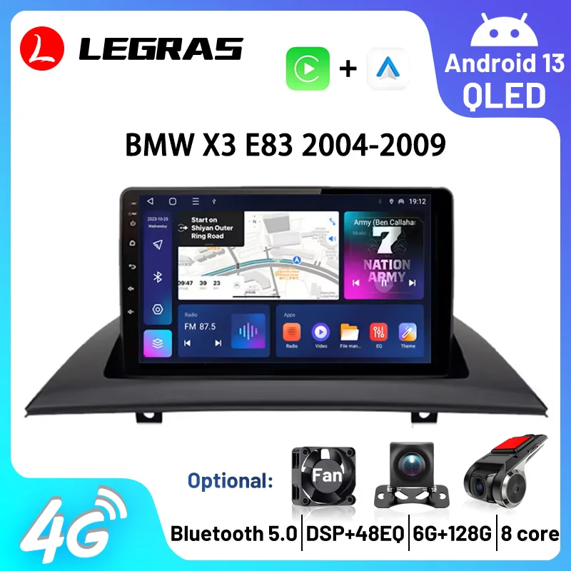 Car-Stereo-Radio-for-BMW-X3-E83-2004-2009-CarPlay-Android-Auto ...