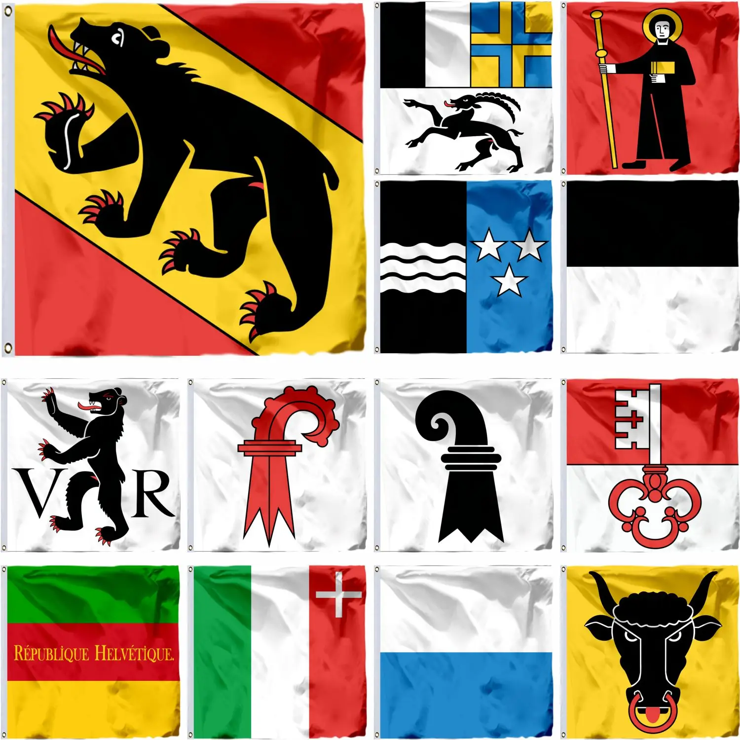 Switzerland-Bern-Flag-Obwalden-and-Basel-4x4ft-Glarus-of-Graub-nden ...