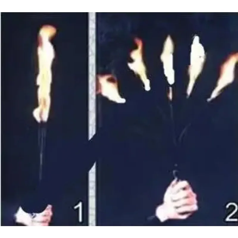 Multi-Torch-To-Cane-5-Fired-Torch-to-Silver-Cane-Magic-Tricks-Magia ...