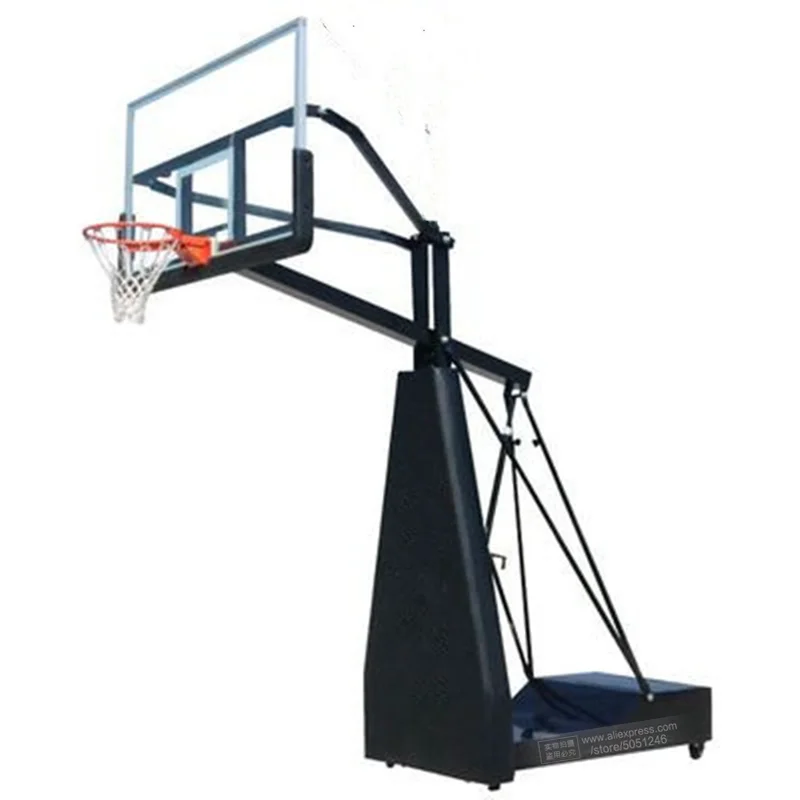 Children-Adult-Standard-Mobile-Basketball-Stand-Portable-Rack-Frame ...