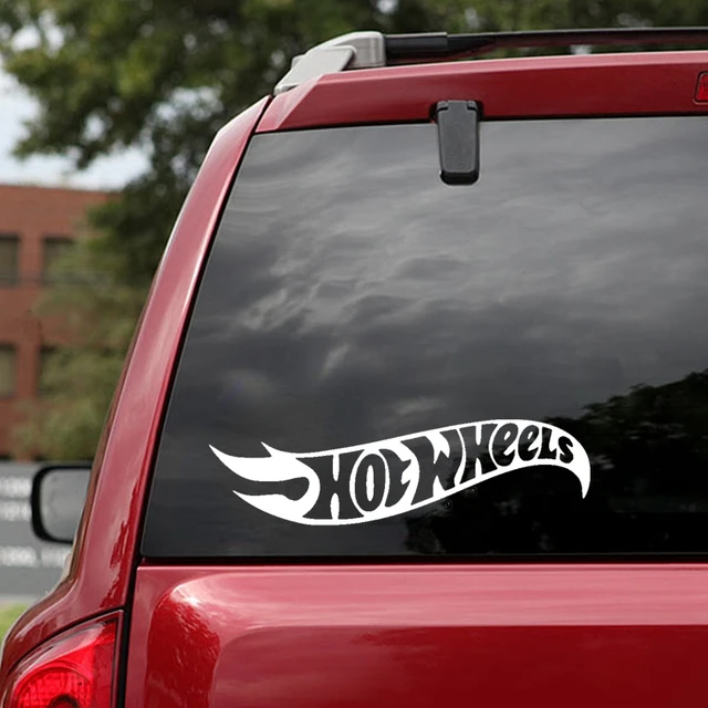 Hot Wheels Window Decal