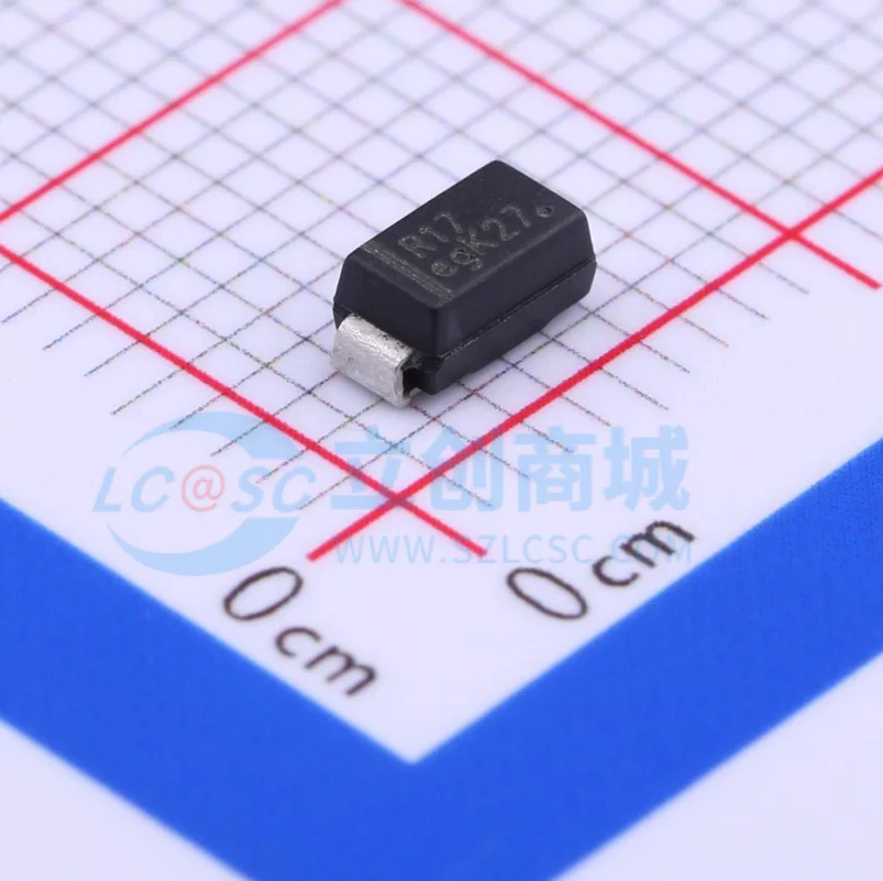 R17 nrva4007t3g 20 pces sma DO-214AC 1kv 1a 1.18v chip de retificador ...
