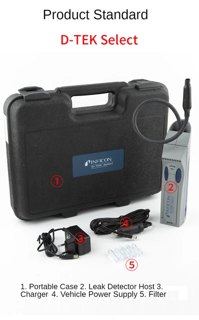 Inficon D-TEK Pilih Detektor Kebocoran Pendingin Inficon, 44% OFF