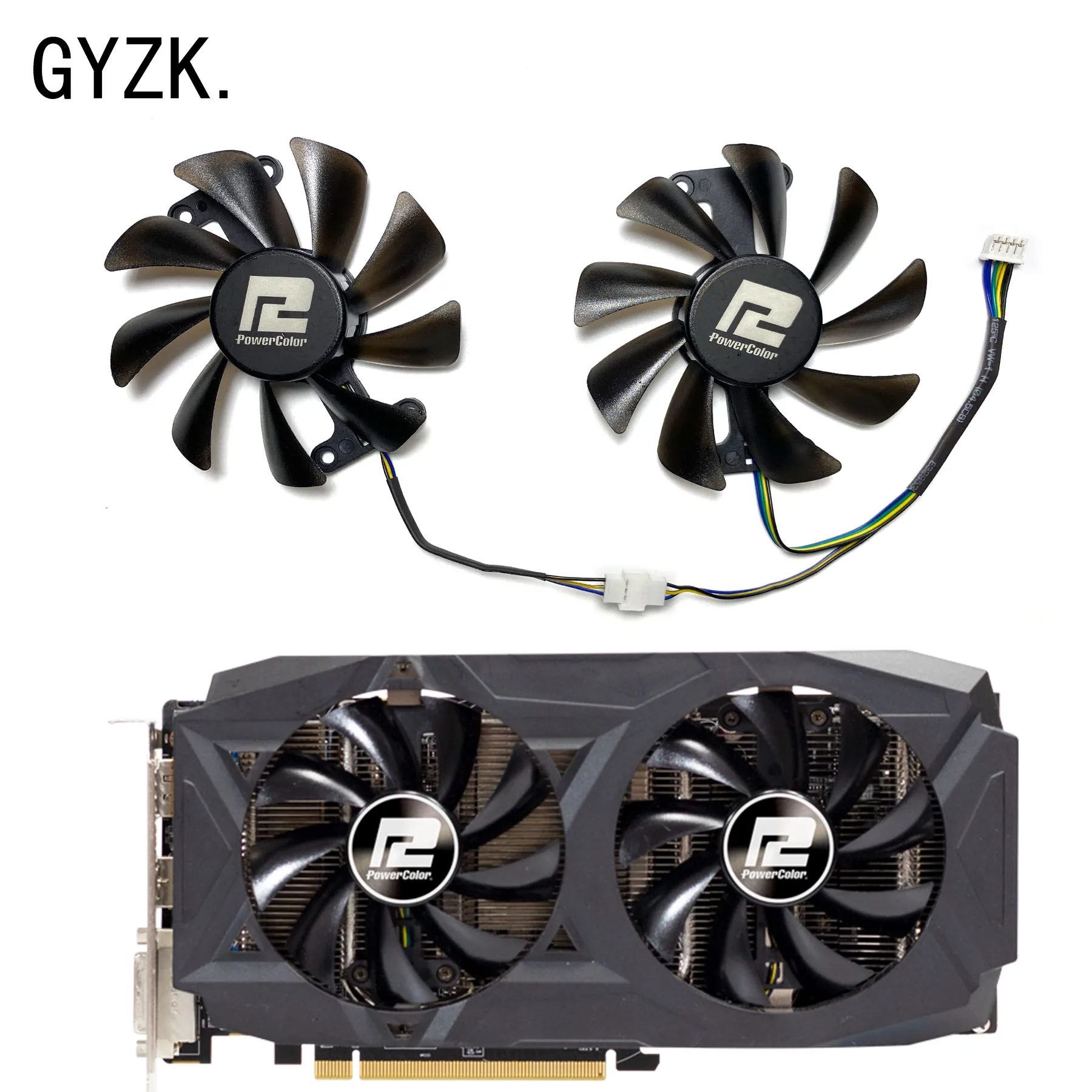 Ventilador-de-repuesto-para-tarjeta-gr-fica-POWERCOLOR-Radeon-RX580 ...
