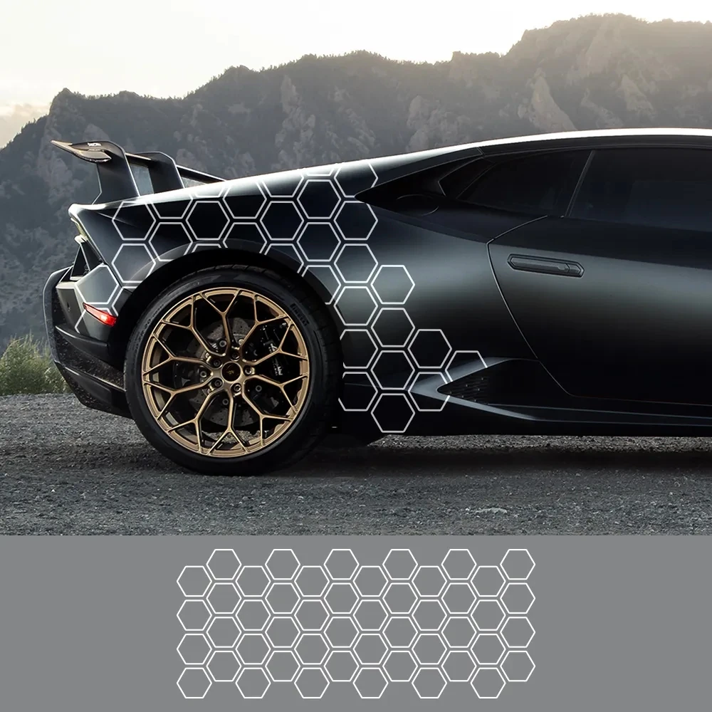 Waben Vinyl Aufkleber Karosserie Dekor Tuning Auto Seite Aufkleber für ...
