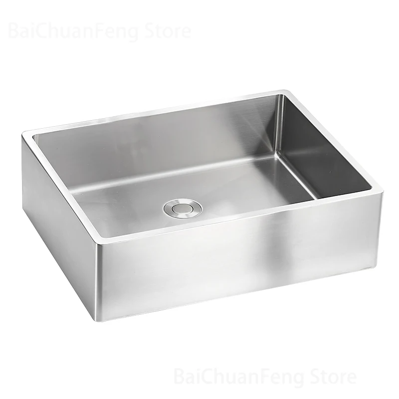 Stainless-Nordic-Simple-Steel-Platform-Basin-Bathroom-Sinks-Bar ...