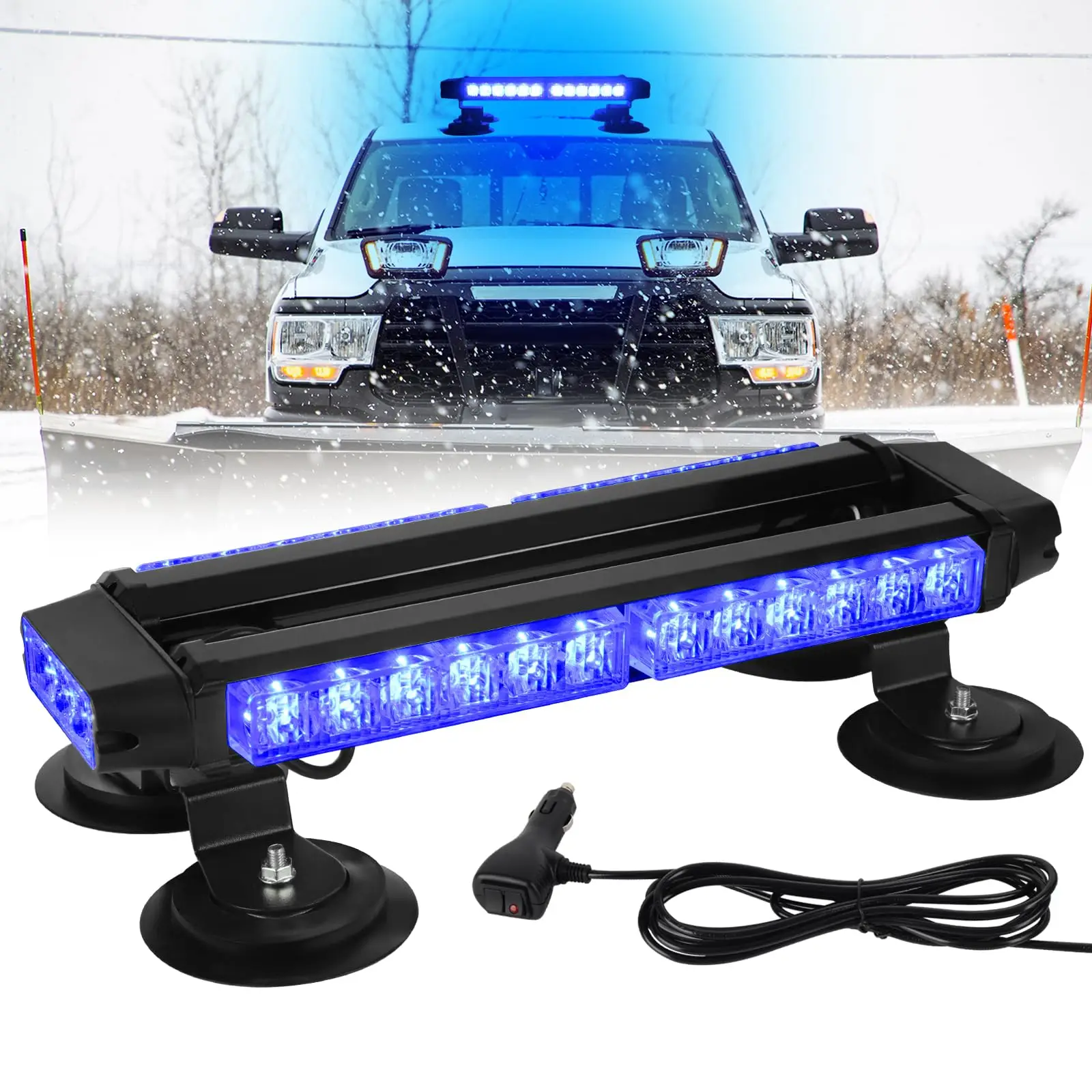30-LED-Car-Emergency-Strobe-Lights-Led-Roof-Top-Signal-Warning-Lamp ...