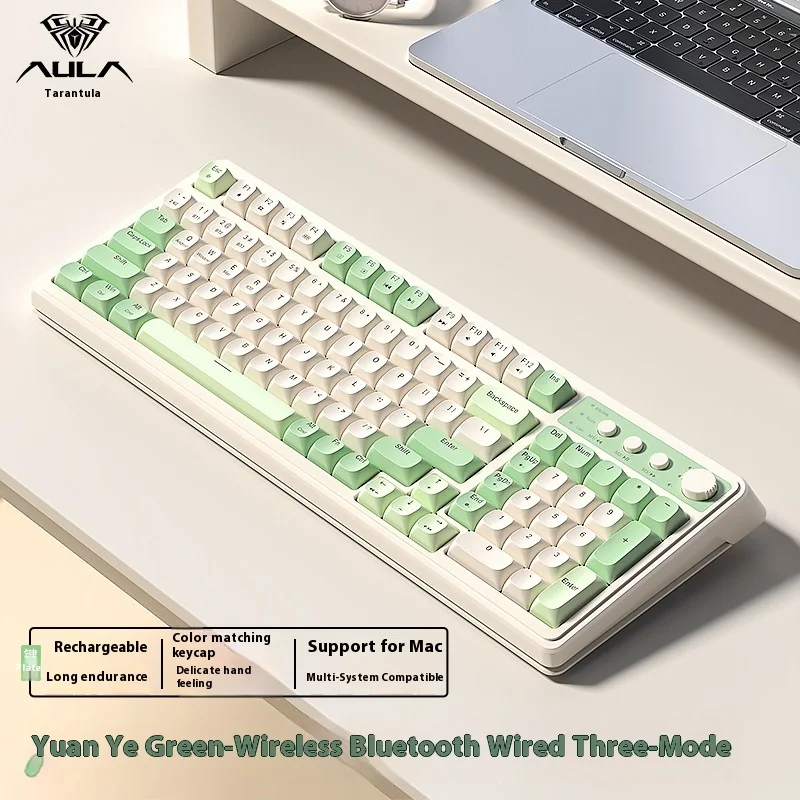 Alua-Spider-S99-Keyboard-Wireless-Bluetooth-Connection-Three-Mode-Game ...