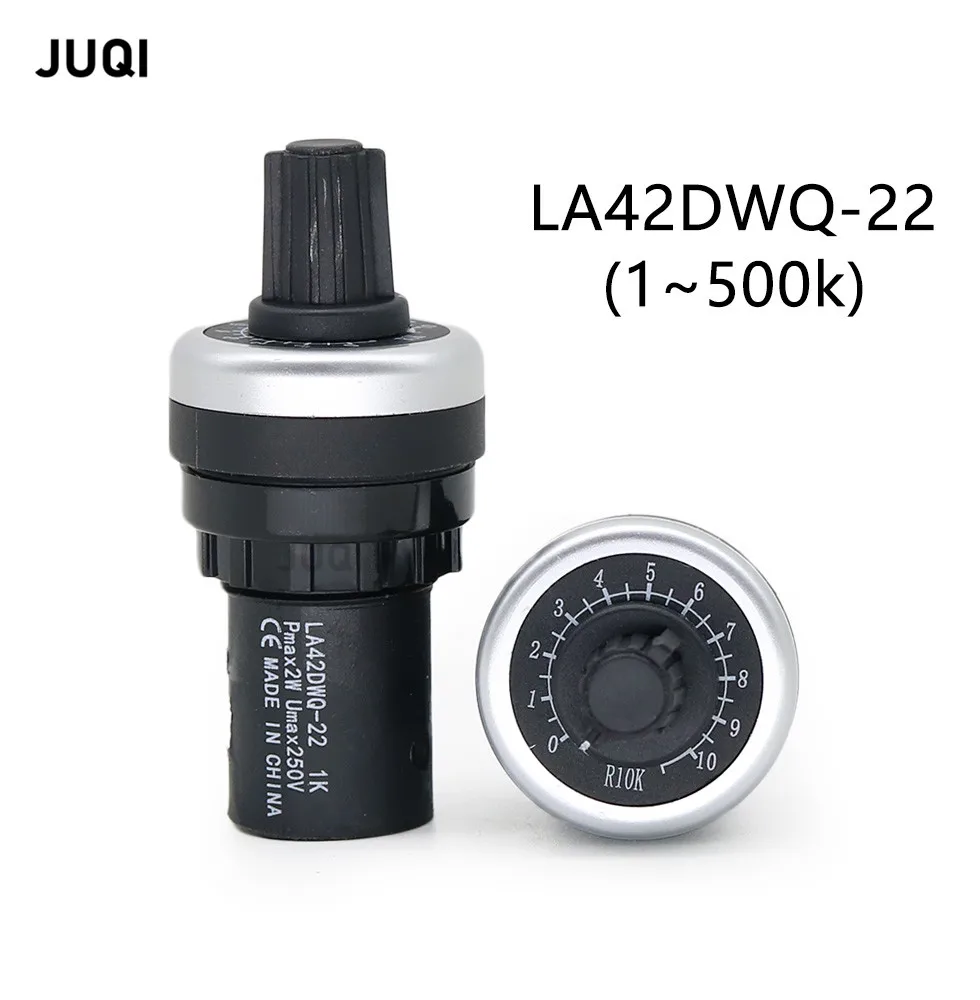 LA42DWQ-22-1K-2K-5K-10K-22mm-DiameterPrecise-speed-regulation-Pots ...