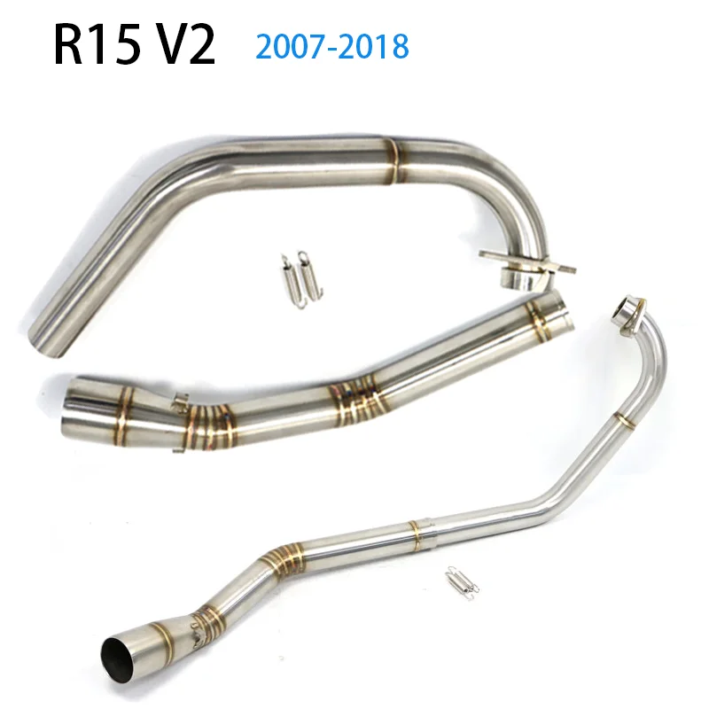 Motorcycle-Exhaust-System-Exhaust-Pipe-Modify-Stainless-Steel-Front ...