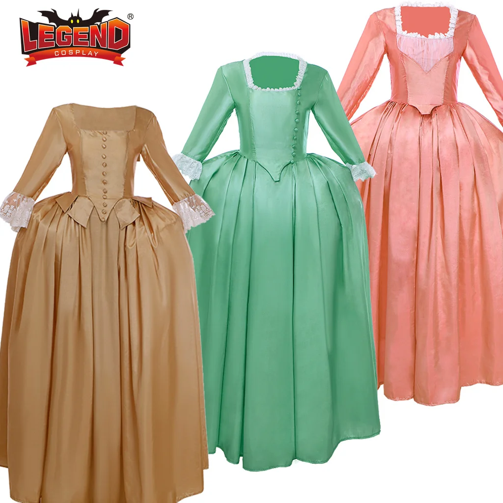 Musical Hamilton Peggy Elizabeth Angelica Cosplay Costume The Schuyler ...