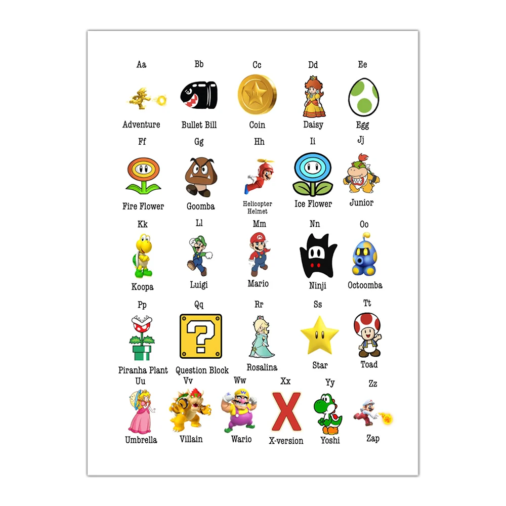 All Mario Characters Names And Pictures